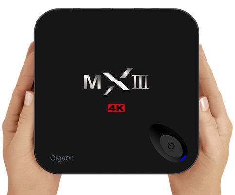 UHD 4K X 2K Android 5.1 Amlogic S812 TV BOX 1000M LAN MXIII-G RAM 2G ROM 8G