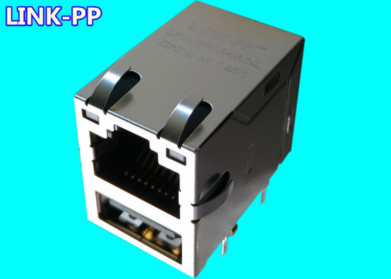 Combo USB Rj45 LPJU3101AHNL 10 / 100Base-T USB-to-Ethernet Modules PC Mainboard