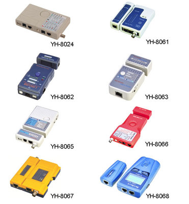 Network Multi-Modular RJ45 Modular Cable Tester / Test Mode For Wire Installation