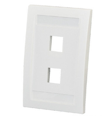 One Port USA Type Flush Mount Face Plates 70 × 115MM RJ45 module Unloaded