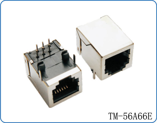 90 degree rj45 connector with shield