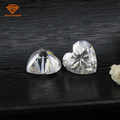 Top clarity VVS1 Lowest rate hotselling 2 carat 8mm heart cut moissanite