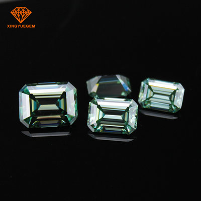 Wholesale factory price green diamond color 3 carat  VVS high quality synthetic jewelry gemstone