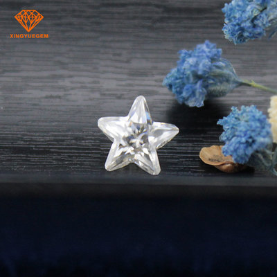 6.5*6.5mm 1 carat five pointed star  lab created  loose moissanite for diamond