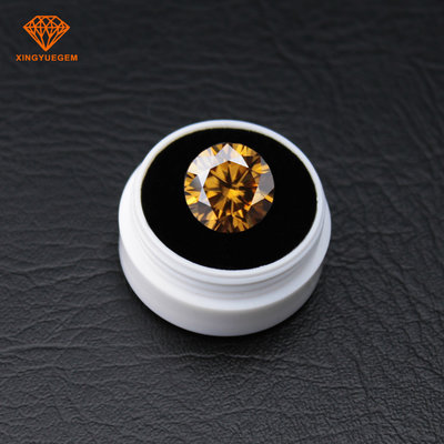 China forever 2.5 carat brown diamond color synthetic moissanite gem stone