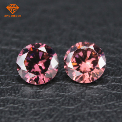 M-garnet round shape 1mm to 30mm synthetic CZ cubic zirconia for jewelry