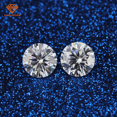China manufacture high quality imitation jewelry VVS1 green color diamond round cut moissanite