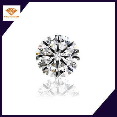 China star cut white lab created diamonds with 5A high quality round cubic zirconia stones
