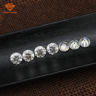 China Lab grown diamonds forever one 1 carat 6.5mm loose harga per karat moissanite berlian
