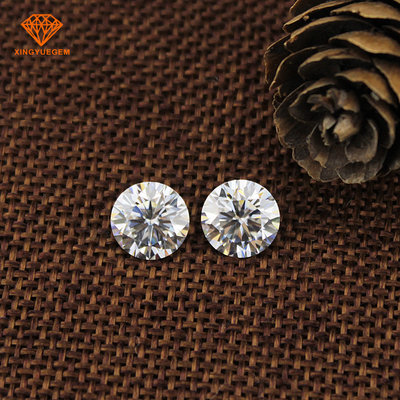 Forever brilliant round 2 ct 8mm moissanite price white synthetic loose stones for jewelry diamond rings