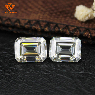 Cheapest factory direct sale 1 carat G-H light yellow color moissanite price vvs diamond