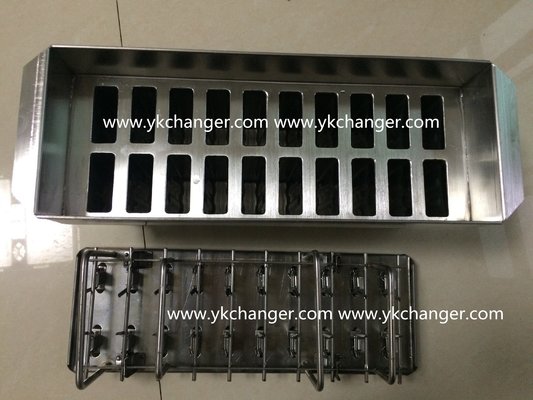 stainless steel ice cream mould ice lolly mould ice pop mold popsicle mold with stick holder supplier