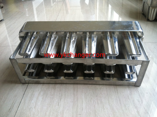 Stick house ice cream mould ice lolly mould stainless steel 4X6 24pieces italian type supplier