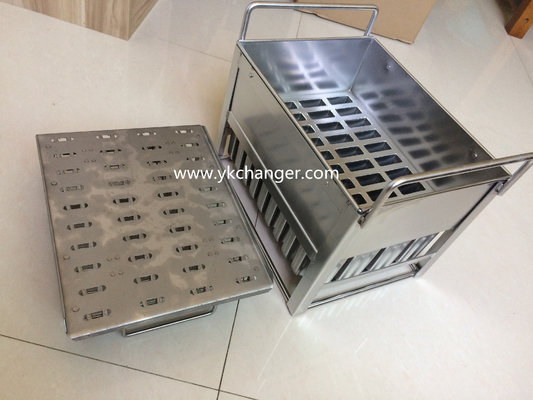 Ice cream freezer mould stainless steel Ice lolly frozen machine mould with stick holder supplier