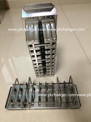 Ice Pop mold SS frozen pop mold freezer pop molds set stainless steel with stick holder supplier