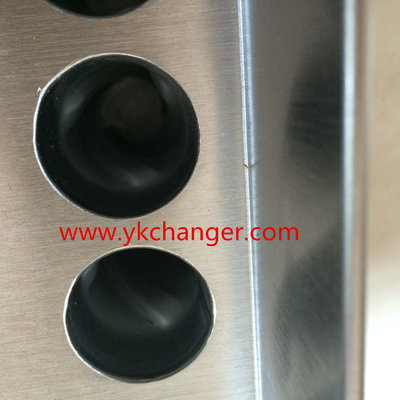 Ice pop molds stainless steel ice frozen pop mod SS drill shape with stick holder supplier