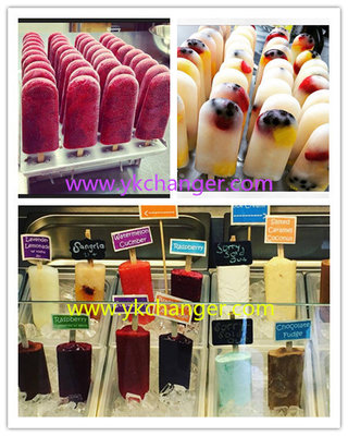 Ice Pop mold set stainless steel commercial use manual type with stick holder supplier