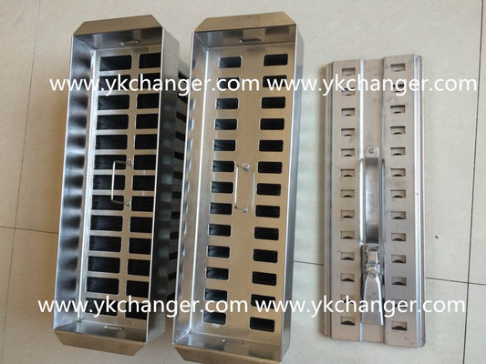Icy pop molds box metal ice cream molds set stainless steel with stick holder stick aligner paleta shape supplier