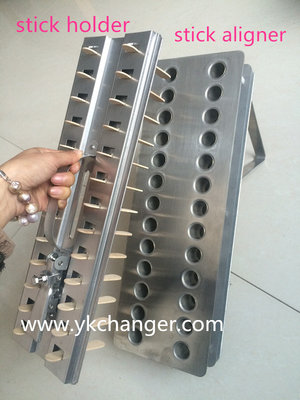 Metal ice cream forming mould ice lolly forming mould ice pop forming moulds popsicle forms with stick holder supplier