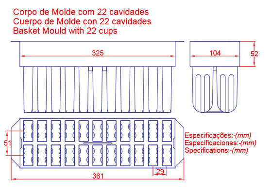 Stainless steel ice pop mold Ice popsicle mold ice cream mould ataforma type for freezer supplier