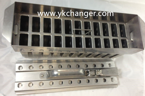 Ice pop molds stainless steel ice cream popsicle molds commercial and semi industrial use with stick extractor supplier
