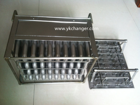 Stainless steel ice pop molds basket ice pop molds with stick holder 90ml 40pieces plasma robot welding high quality supplier