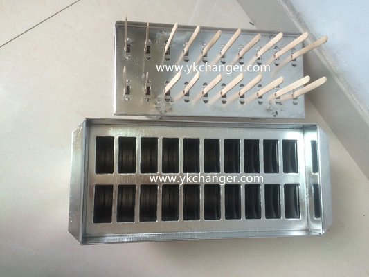 Mold ice cream form ice lolly freezer use only 5 different size for you to select with stick holder extractor supplier