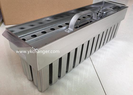 Moulds ice cream ice lolly maker stainless steel 2x14 63ml brida ataforma type with plain stick holder high quality supplier