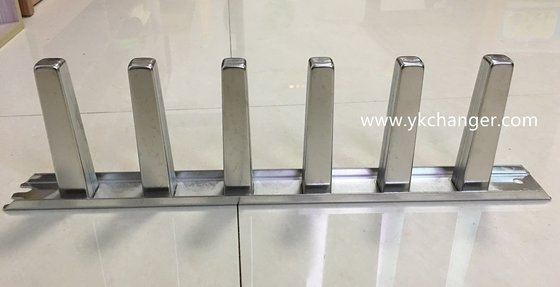 Ice lolly popsicle molds strips industrial use for vitaline machine 6molds for ice cream production line supplier