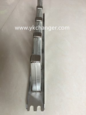 Ice lolly popsicle molds strips industrial use for vitaline machine 6molds for ice cream production line supplier