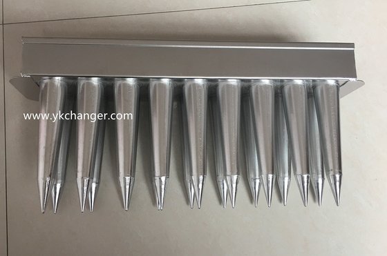 Kulfi ice cream candy moulds ice lolly moulds set stainless steel 2x9 18cavities 76ml with stick extractor high quality supplier