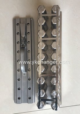 Ice popsicle moulds ice cream moulds stainless steel 2x9 18cavities 82ml hexgonal with stick holder plasma robot welding supplier