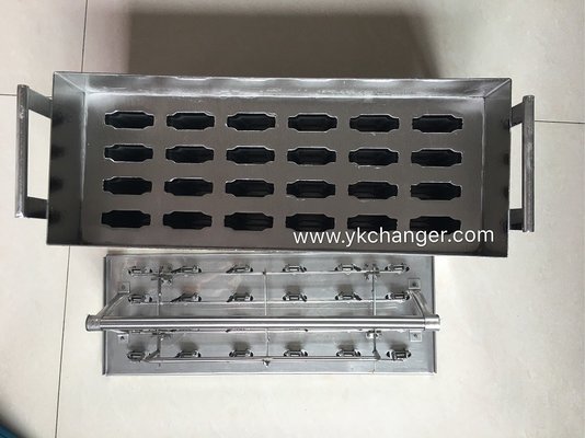 Frozen ice pop freeze molds set stainless steel italian type 4X6 commercial use high quality including stick extractor supplier