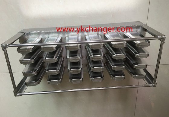 Frozen Popsicle molds set stainless steel italian type 4X6 commercial use high quality including stick extractor supplier