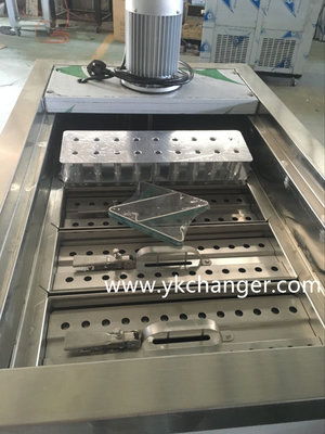 Commercial ice popsicle maker machine ice cream freezer machine including 4sets ice molds and stick aligner high quality supplier
