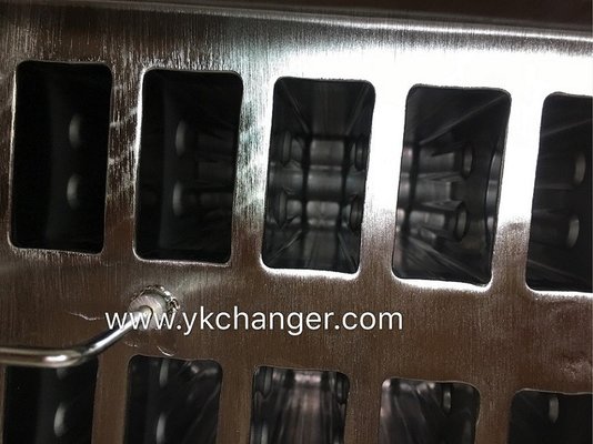 Stainless steel ice pop molds customized shape 2x13 26cavities 94ml including stick extractor commercial use supplier