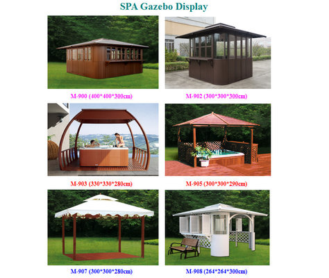 Monalisa M-900 Luxury Polystyrene Gazebo/Canopy/Bower/Hot Tub Shelter/Patio