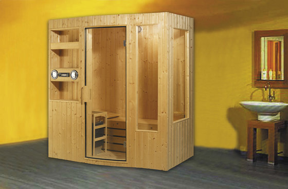 Monalisa M-6006 Finland wood sauna room Finland white pine sauna room dry sauna enclosure romantic Europe sauna cabin