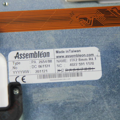 Alimentatore originale R4.1 9466 dei pezzi di ricambio ITF2 8mm di Asembleon SMT 026 54081