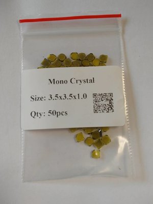 Single crystal 6.0mm synthetic HPHT diamond dresser plate mono diamond