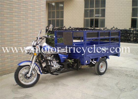 Durable Frame Passenger / Cargo Motor Tricycle DISC ISO9000 CCC Certification