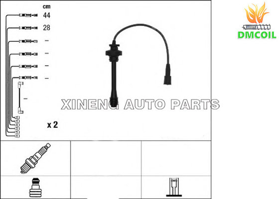 Mitsubishi Chrysler Spark Plug Wires / High Temp Plug Wires 1.6L 2.4L (1992-2007) MD338624