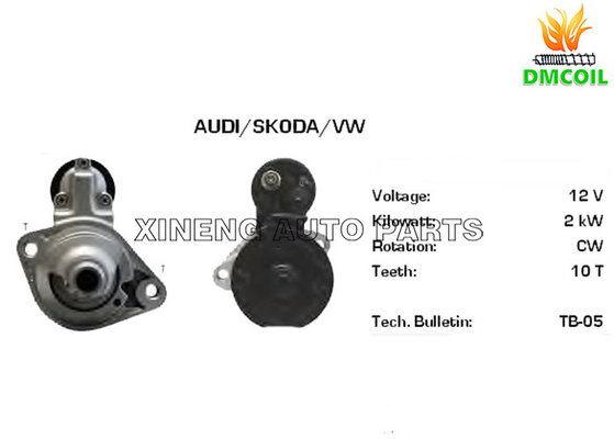 Audi A4 Starter Motor / VW Passat Starter Motor With Fast Start Ability