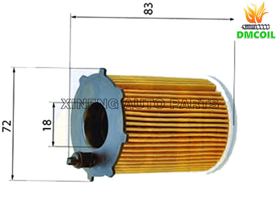 Peugeot 308 Auto Oil Filters , Citroen C3 C4 Oil Filter 1.6L (2013-) 1610693780