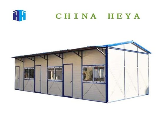 2000sq Feet Small Factory Building Prefab Camp Houses Steel Structure Warehouse