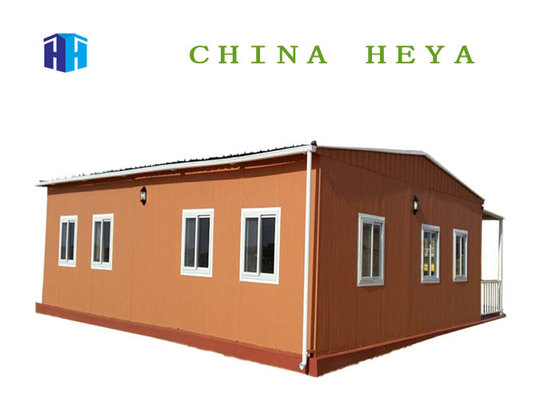 2 Bedroom Luxury Prefab Modular House , Durable Prefabricated Eco Homes