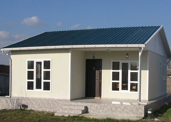 2 Bedroom Luxury Prefab Modular House , Durable Prefabricated Eco Homes