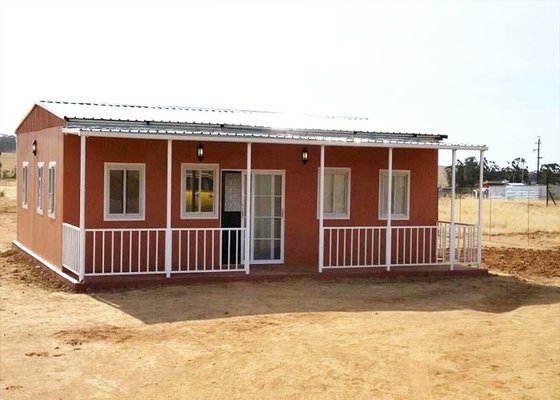 Modular Sandwich Panel Room Ready Made Homes 36 Square Meters Reusable