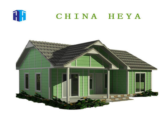 Economical Eco Friendly Modular Homes , Prefab Manufactured Homes Ceramic Tile Floor