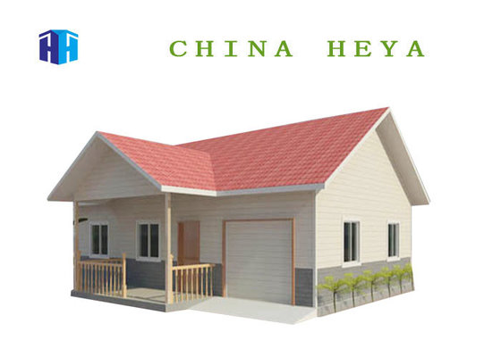 Fully Furnished Two Bedroom Modular Home Prefab Metal House Earthquake Prevent
